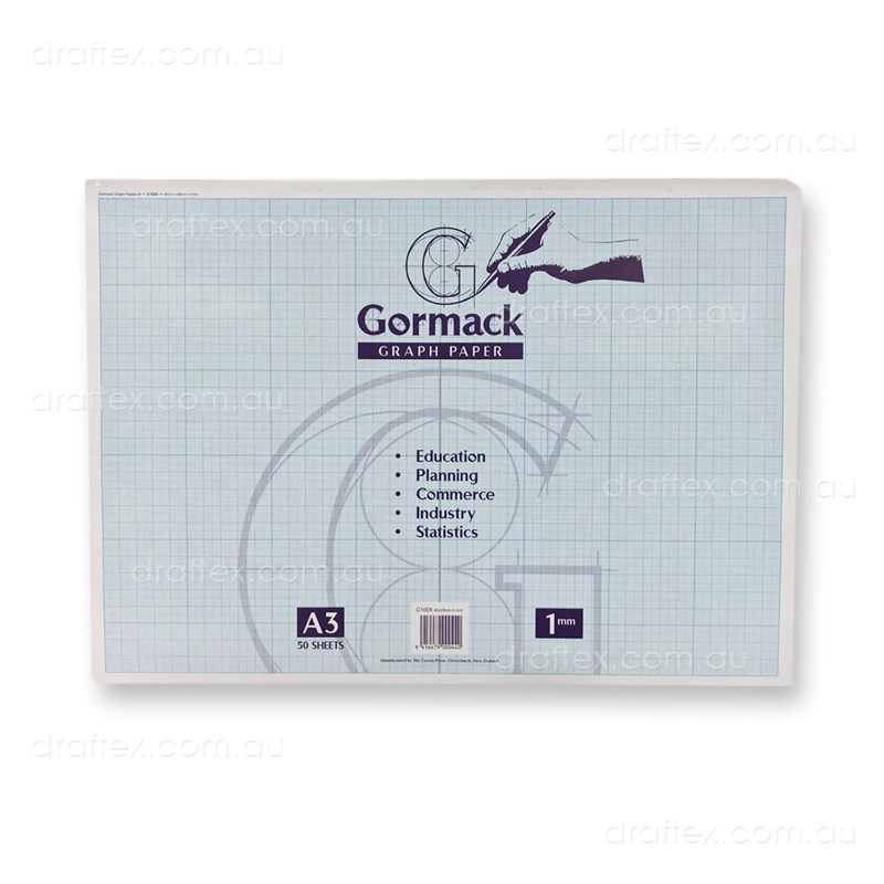 Graph Paper Pad A3 1mm